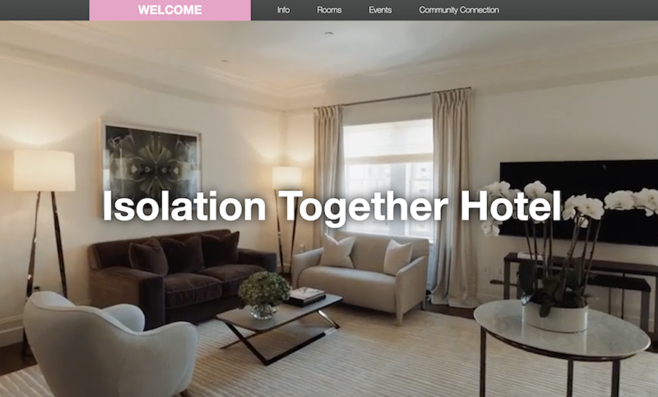 Isolation Together Hotel | Devpost