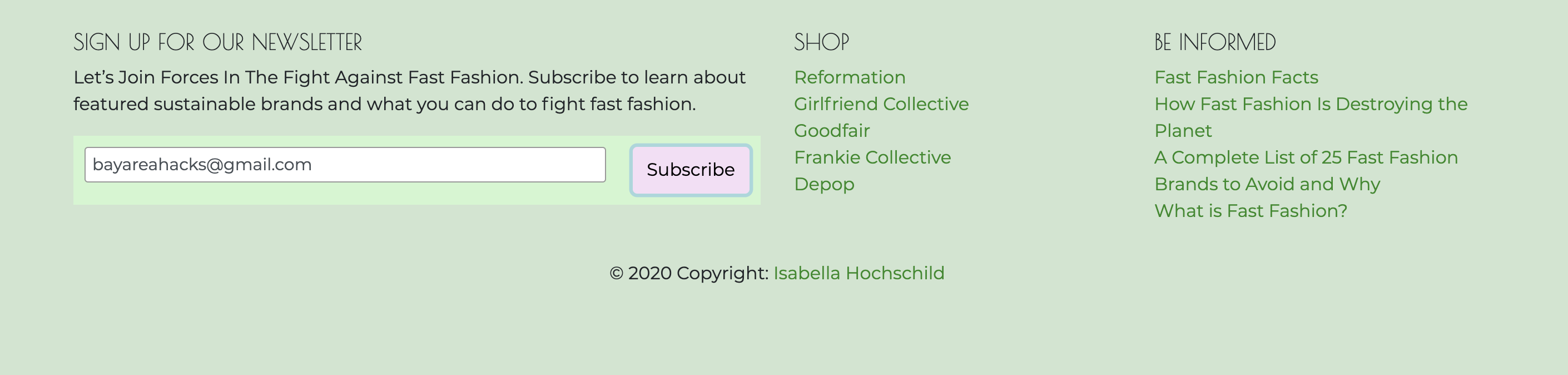 Fight Fast Fashion | Devpost
