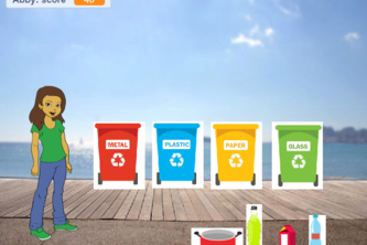 4 recycling bins | Devpost