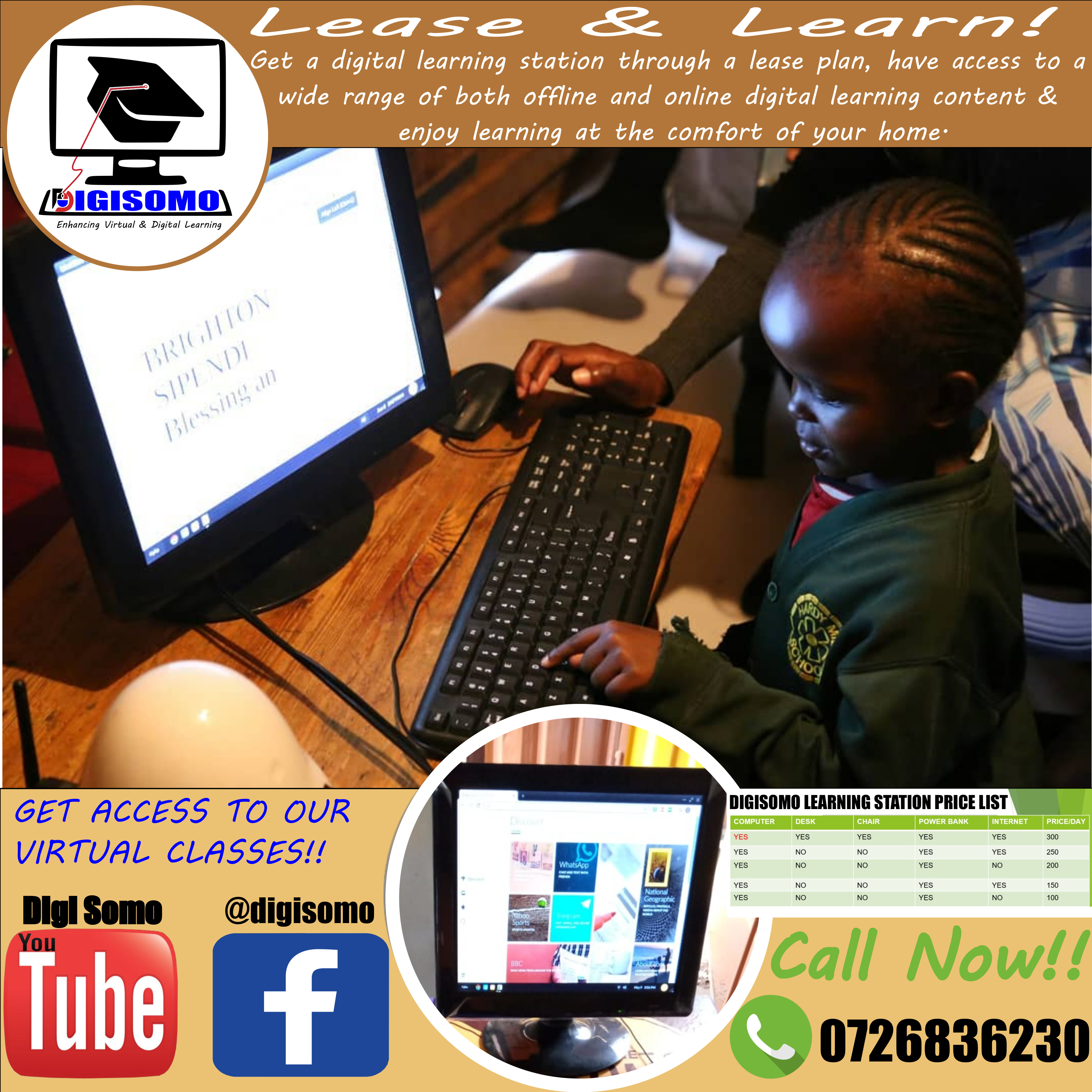 DIGISOMO LEARNING (LEASING DIGITAL STUDY STATIONS AND BOOKS) | Devpost