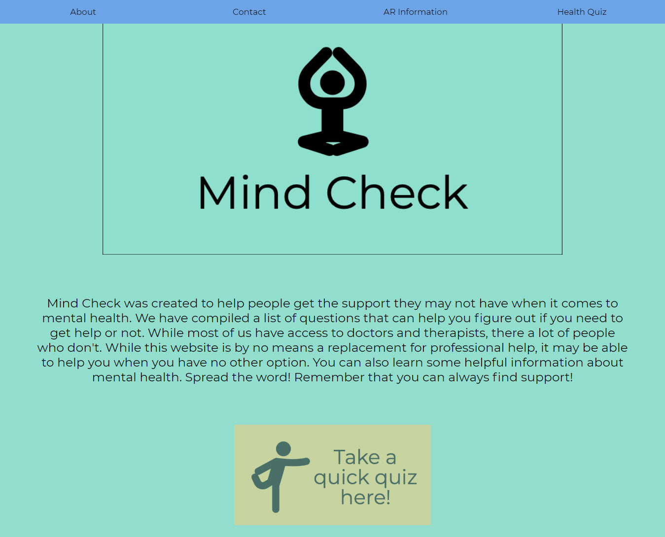 Mind Check | Devpost