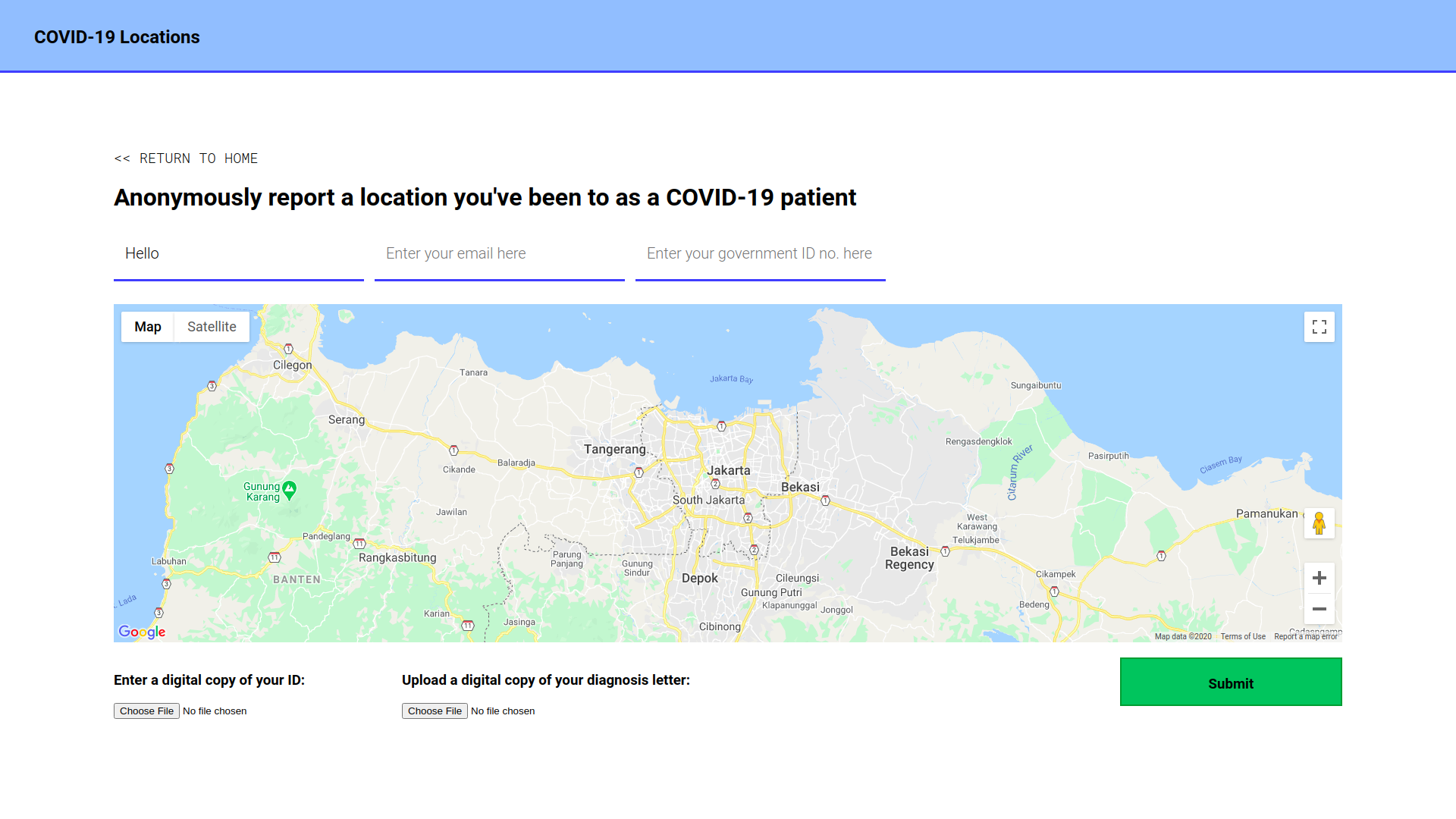 COVID-19 Locations | Devpost