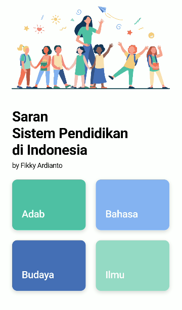 Saran Pendidikan di Indonesia | Devpost