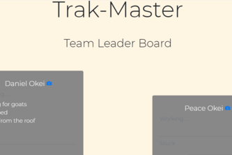 Trak Master | Devpost