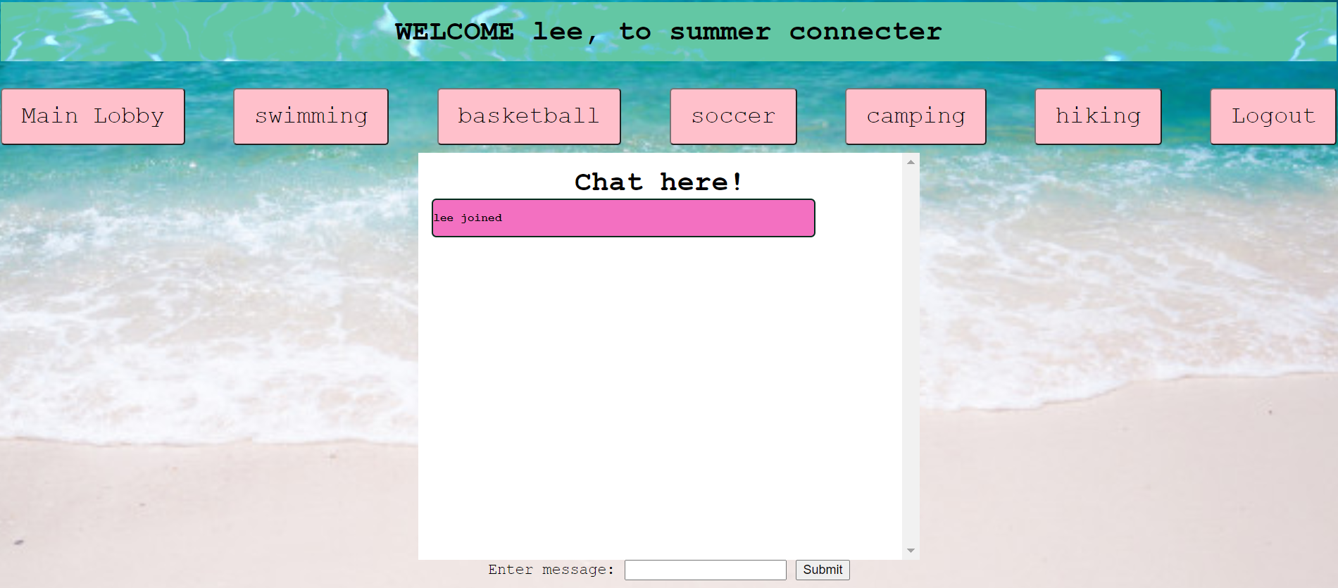 Summer_Connecter | Devpost