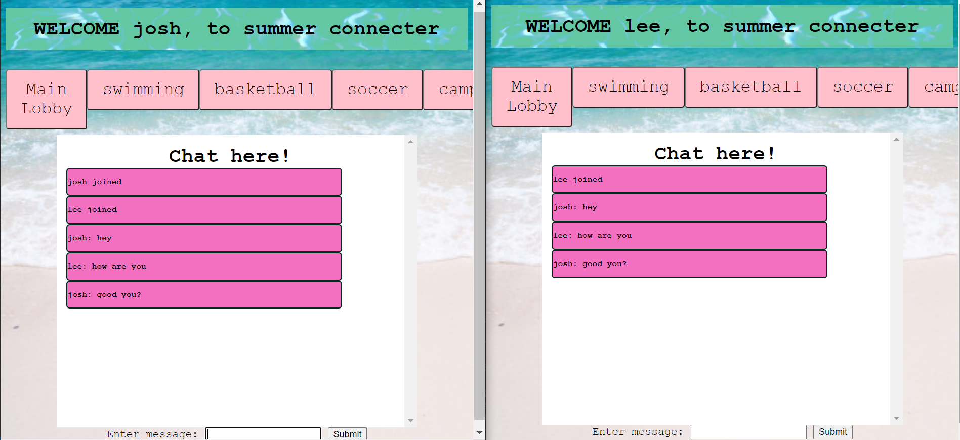 Summer_Connecter | Devpost