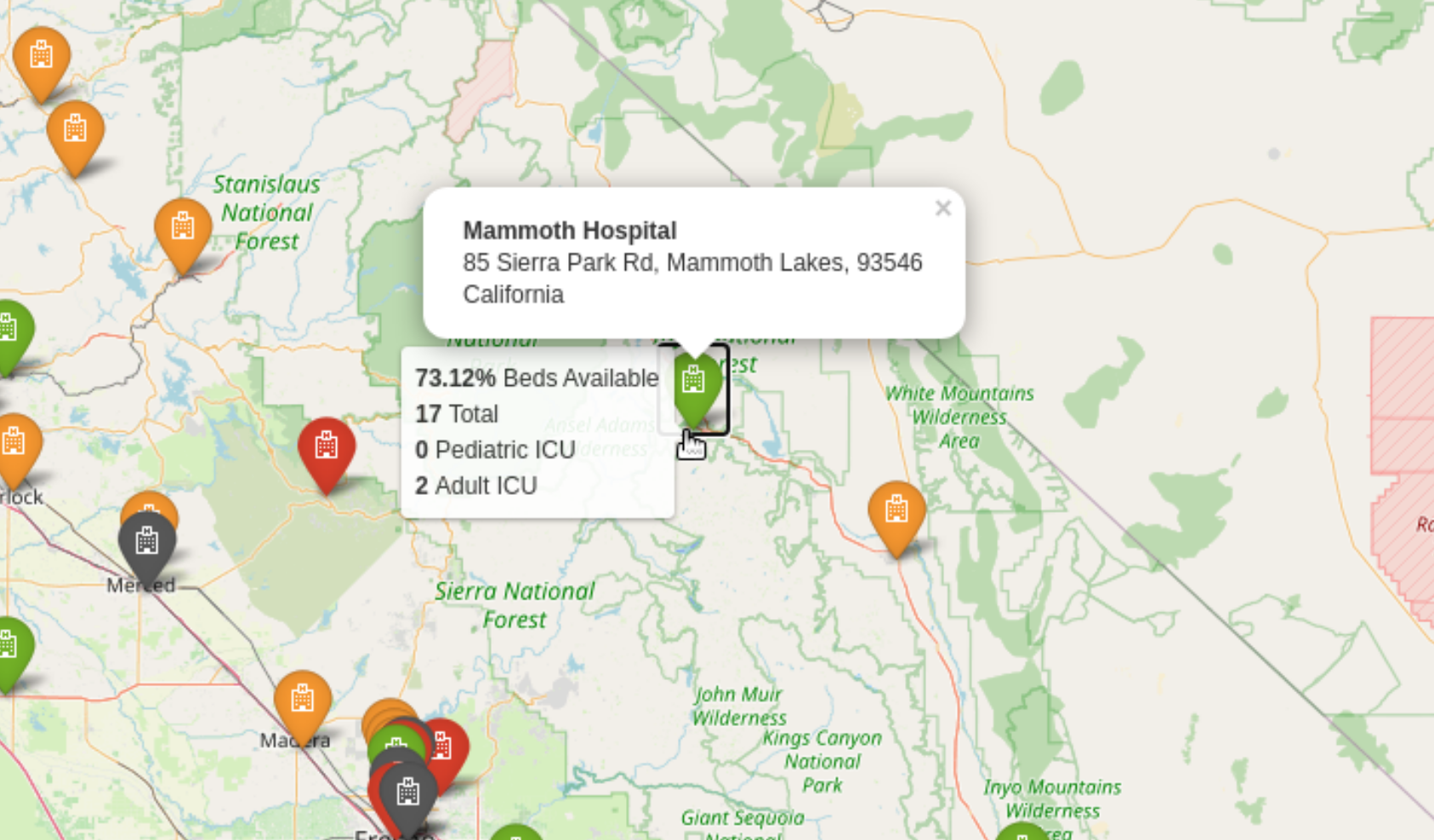 Hospital beds finder | Devpost