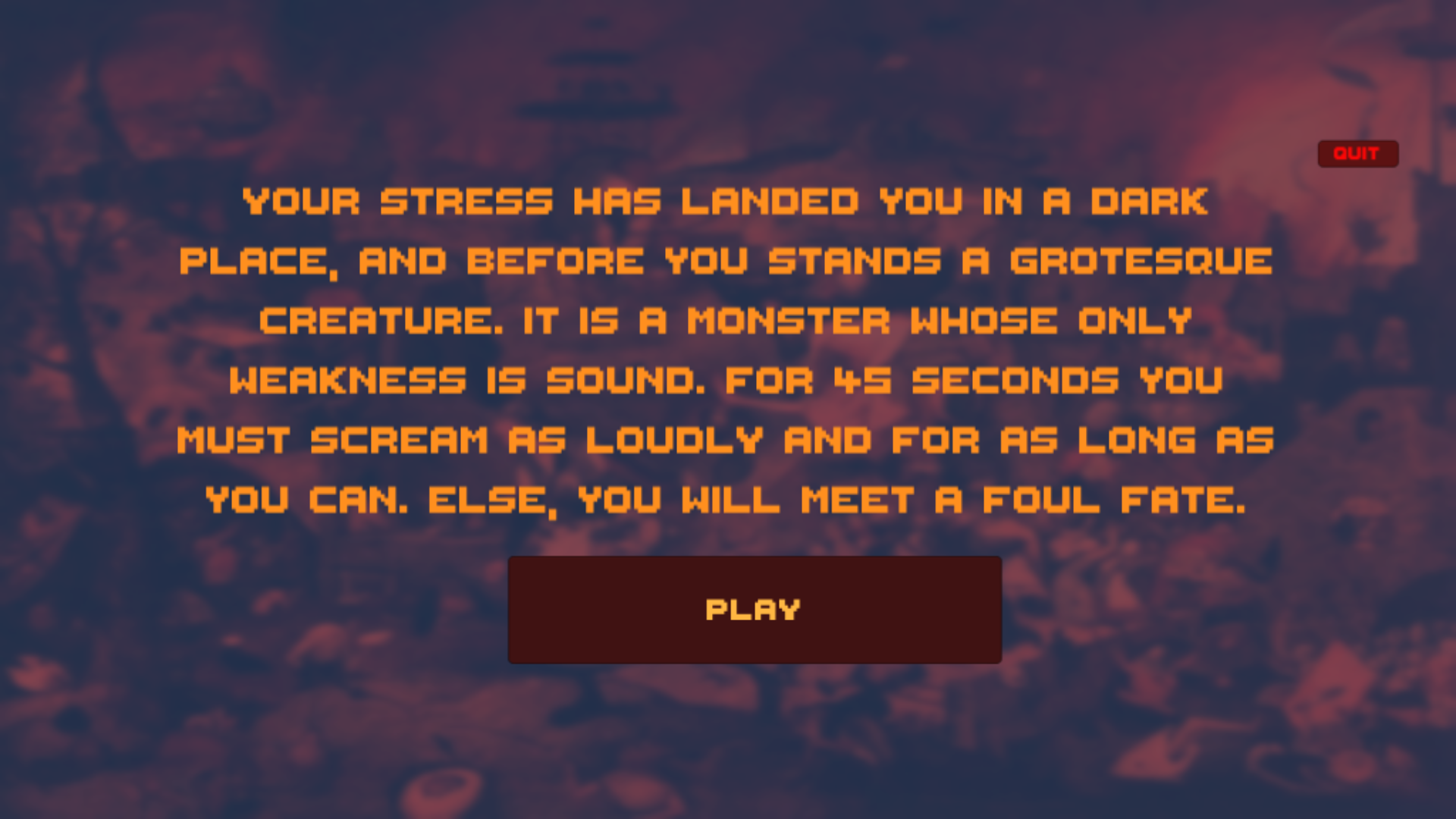 Hellscape Scream Therapy | Devpost