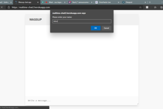Wassup chat application | Devpost