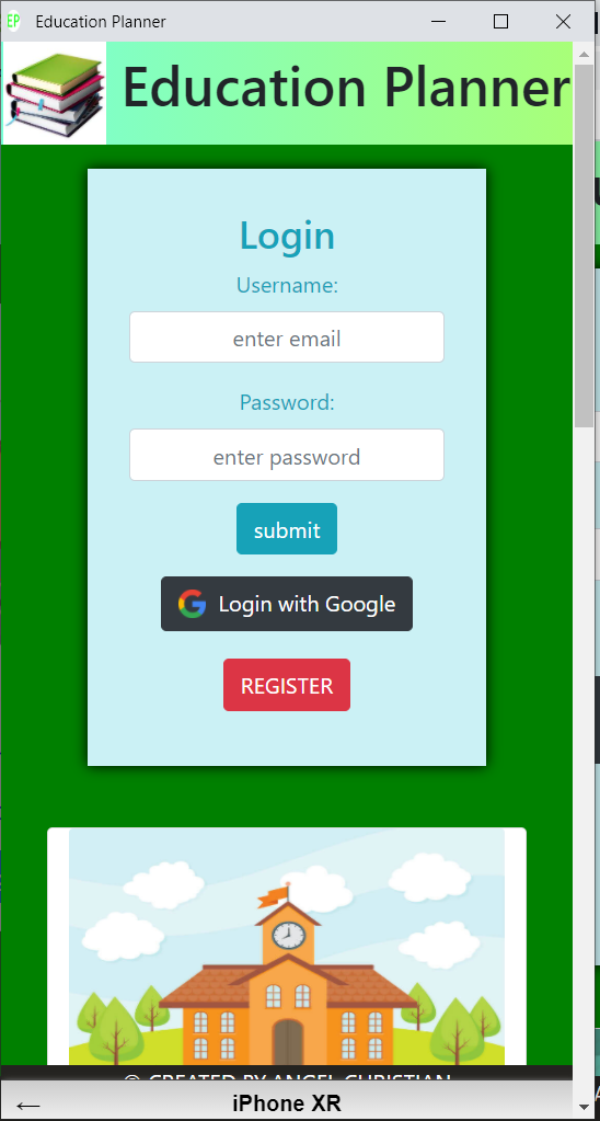 Education planner | Devpost