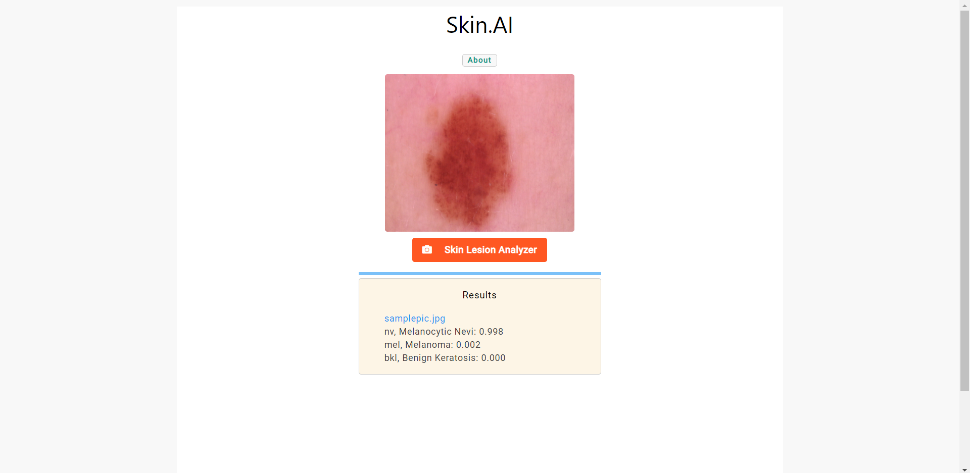 Skin.AI | Devpost