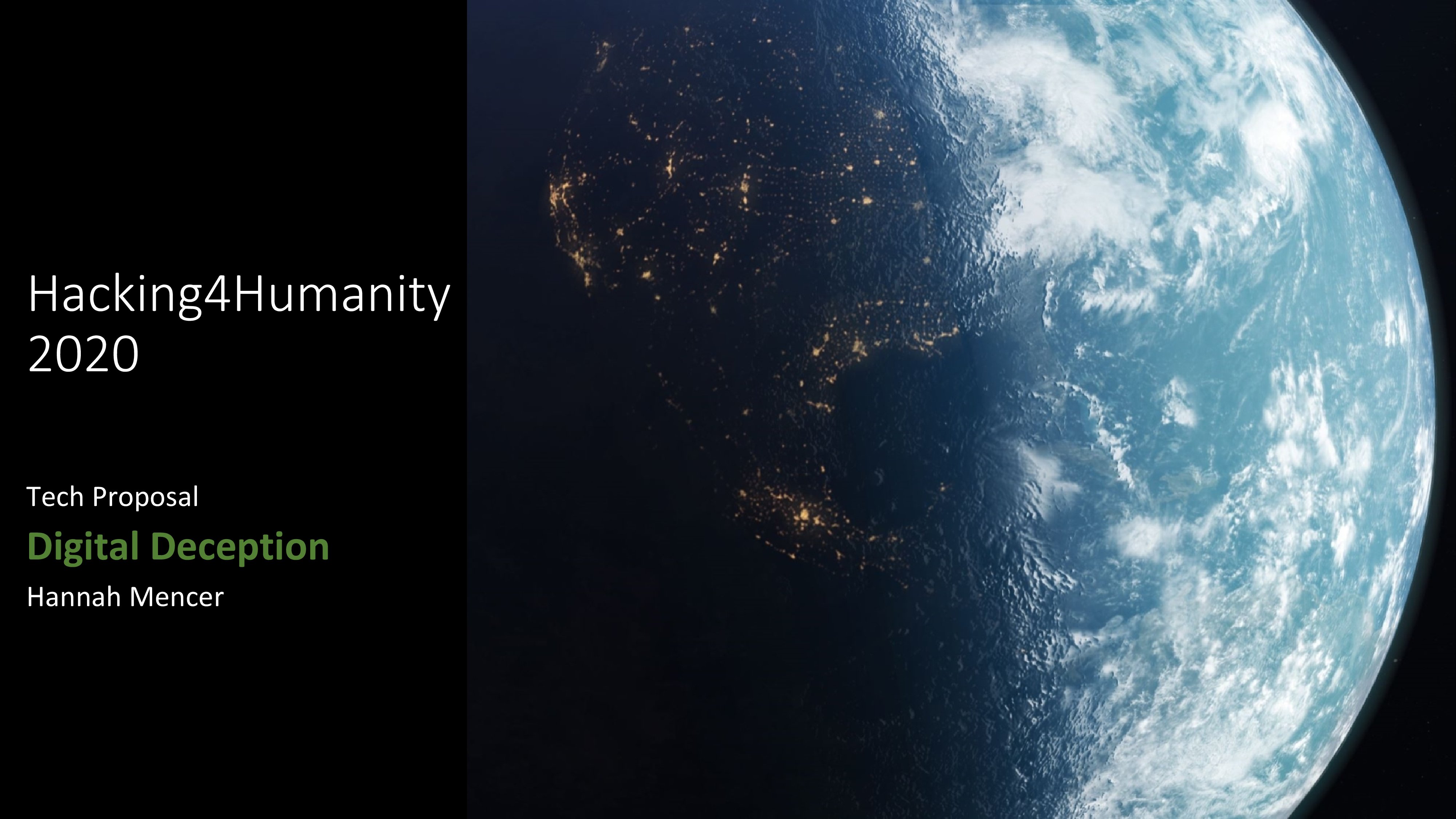 Tech Proposal - Digital Deception | Devpost