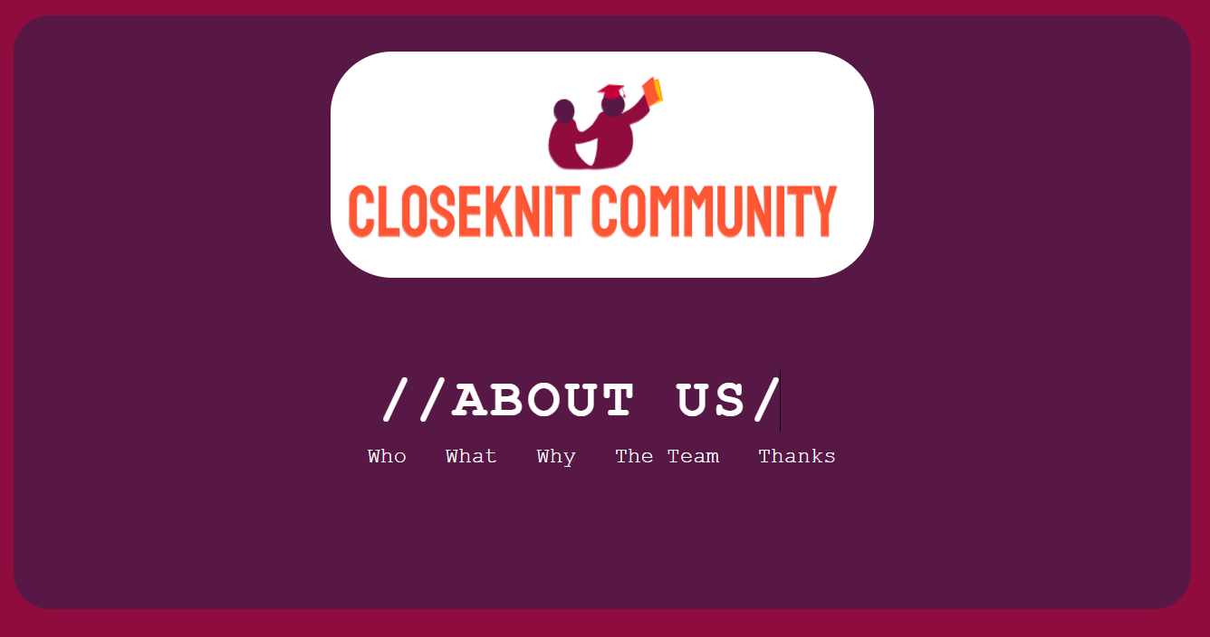 CloseKnit Community | Devpost