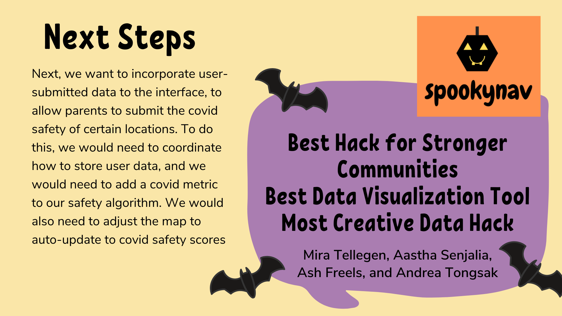 spookynav : Trick or Treat Safely | Devpost