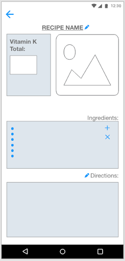 Vitamin K Recipes & Tracker | Devpost
