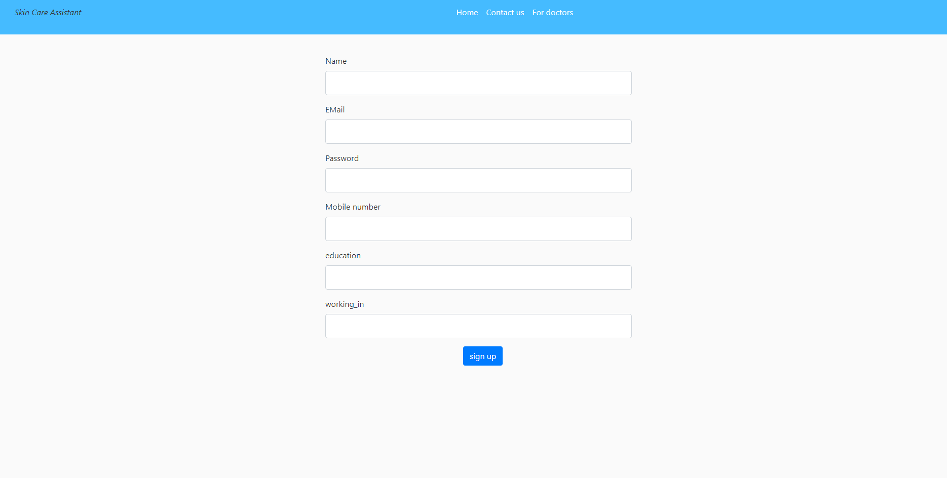 Skin Care Assistant | Devpost