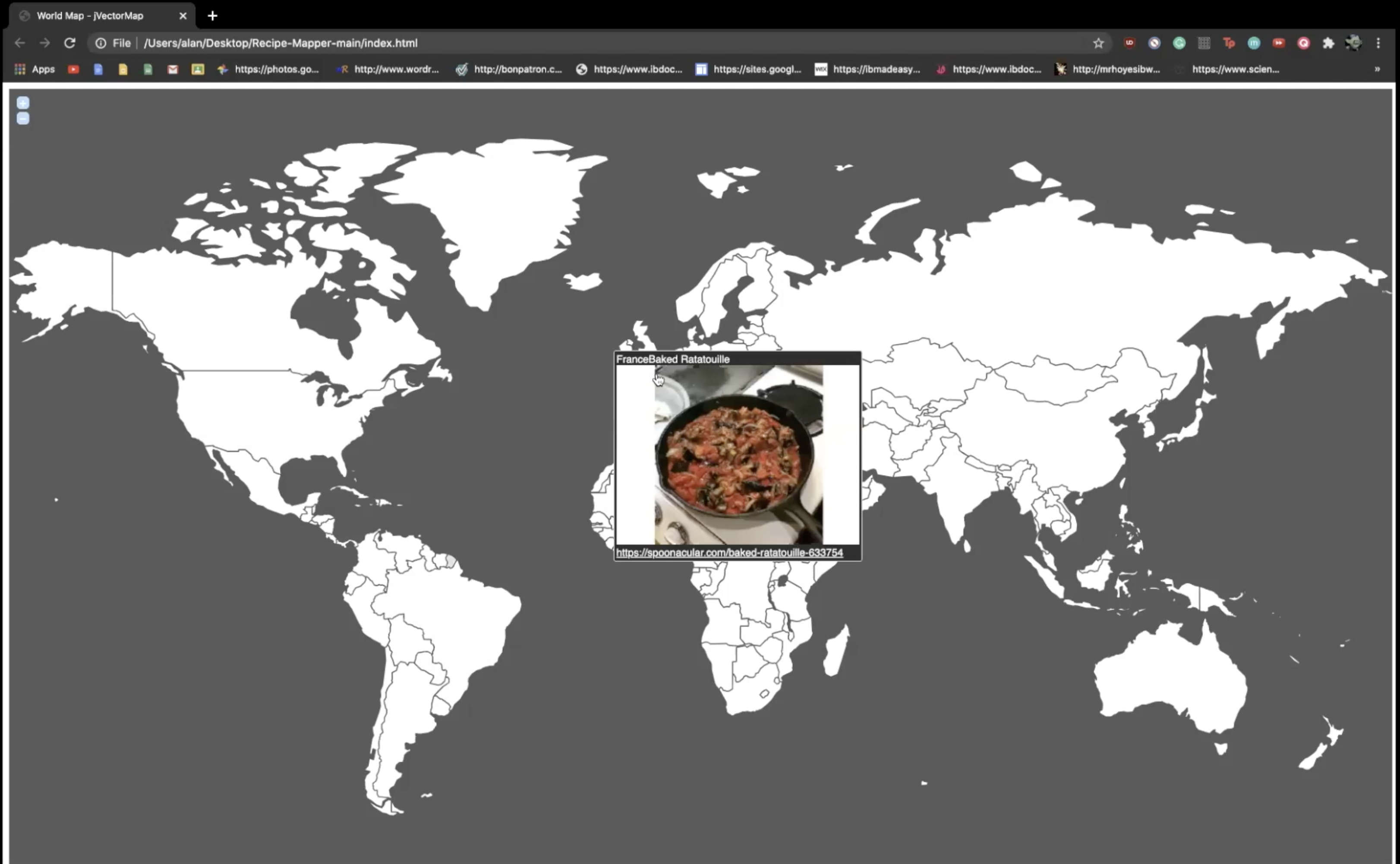 Recipe-Mapper | Devpost