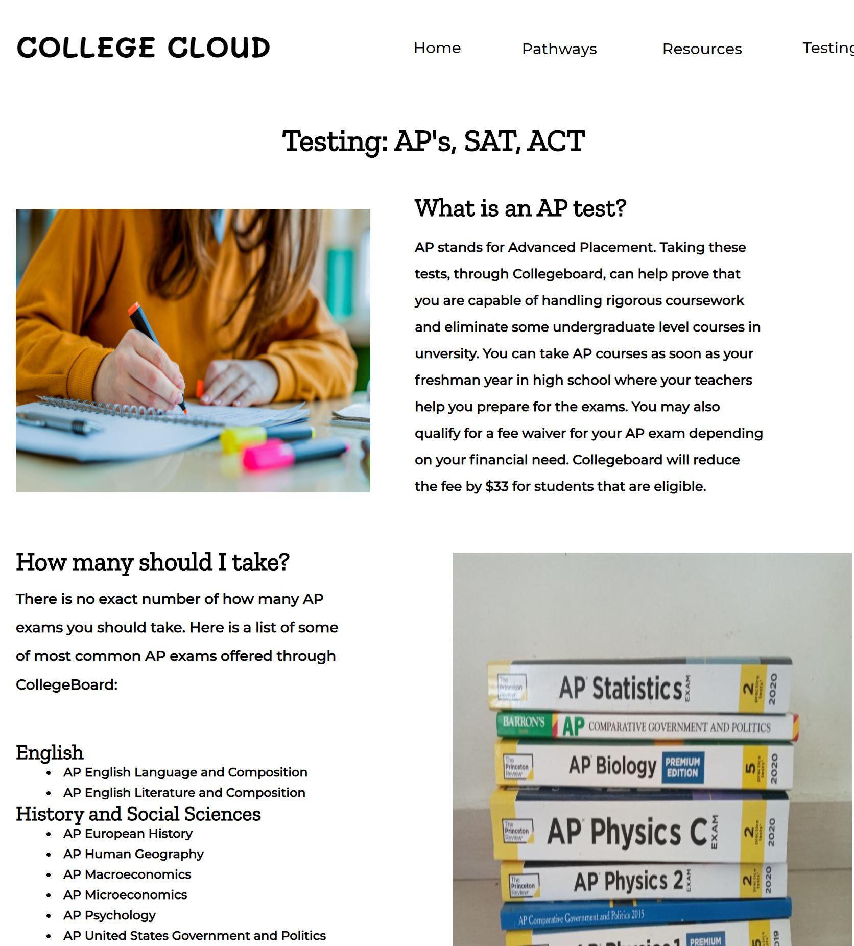 college-cloud | Devpost