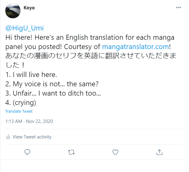 Twitter Manga Translator | Devpost