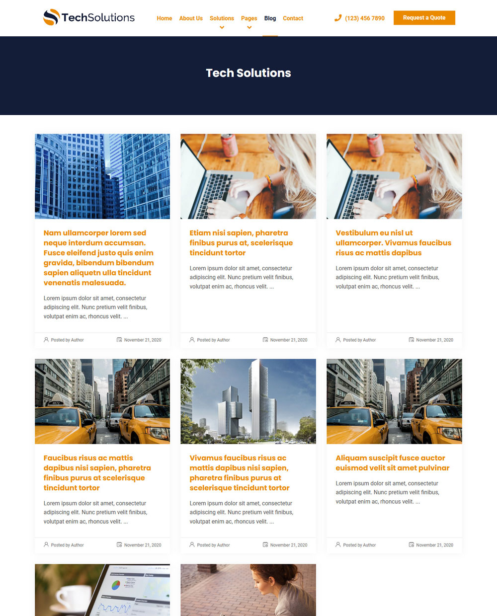 Tech Solutions Theme | Devpost