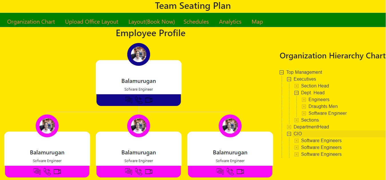 Seating Plan for the Team | Devpost