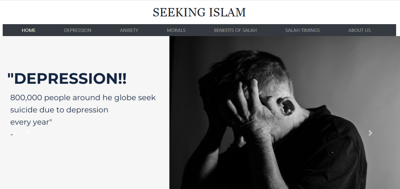 Seeking Islam | Devpost