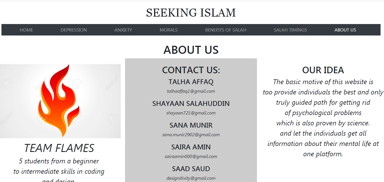 Seeking Islam | Devpost