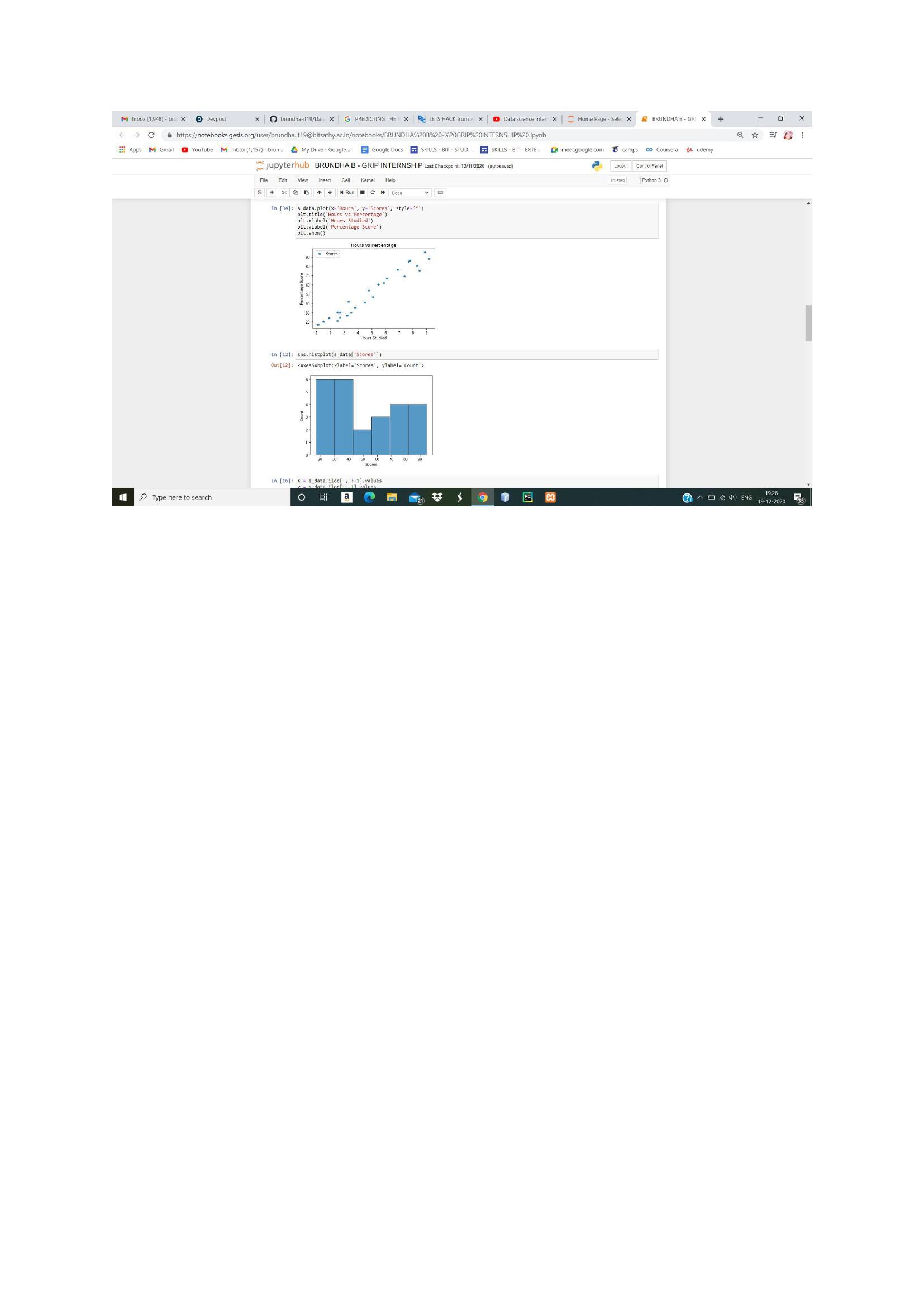 STUDENTS PERCENTAGE PREDICTION | Devpost