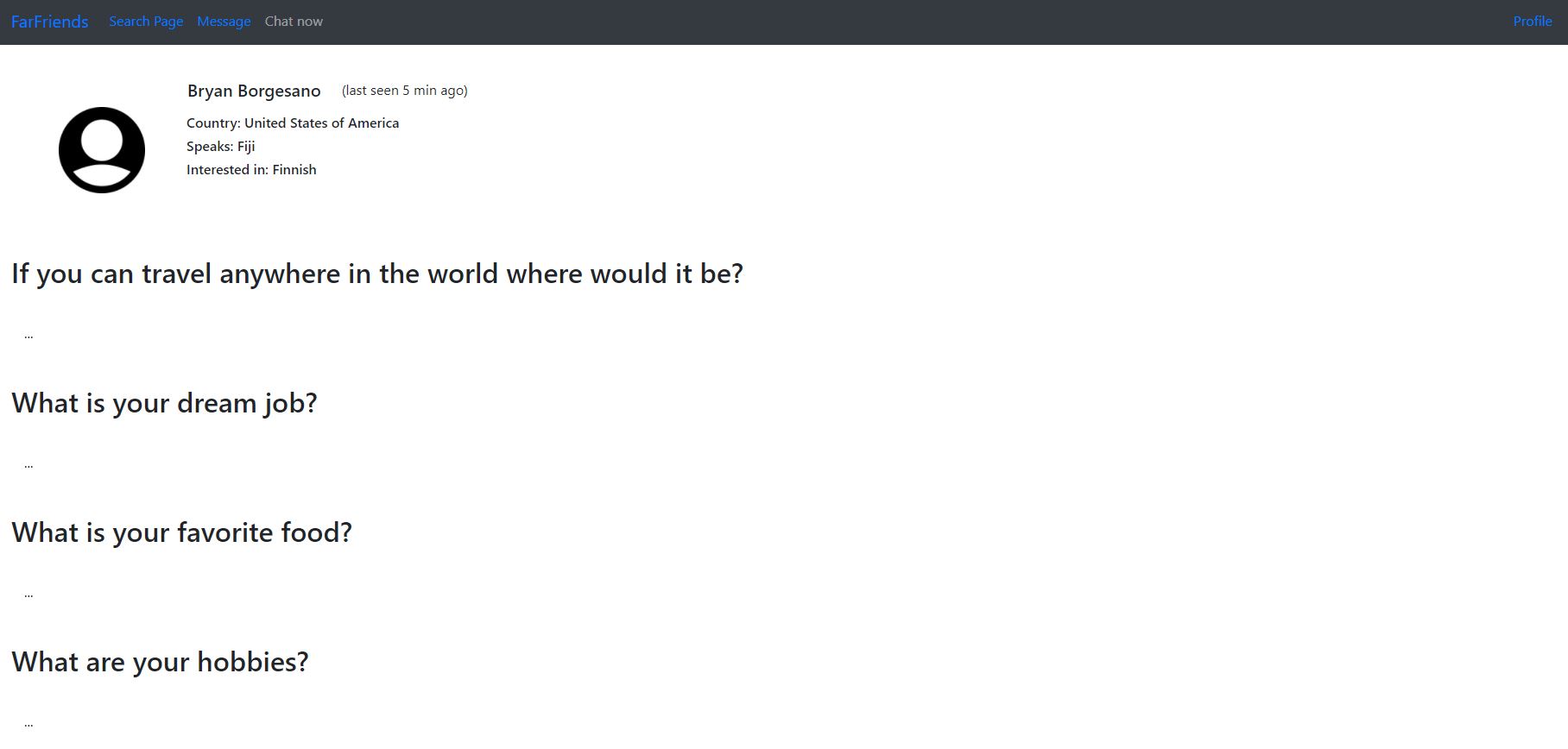 Far Friends | Devpost