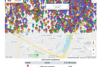 Profone Cell Tower Location Map | Devpost