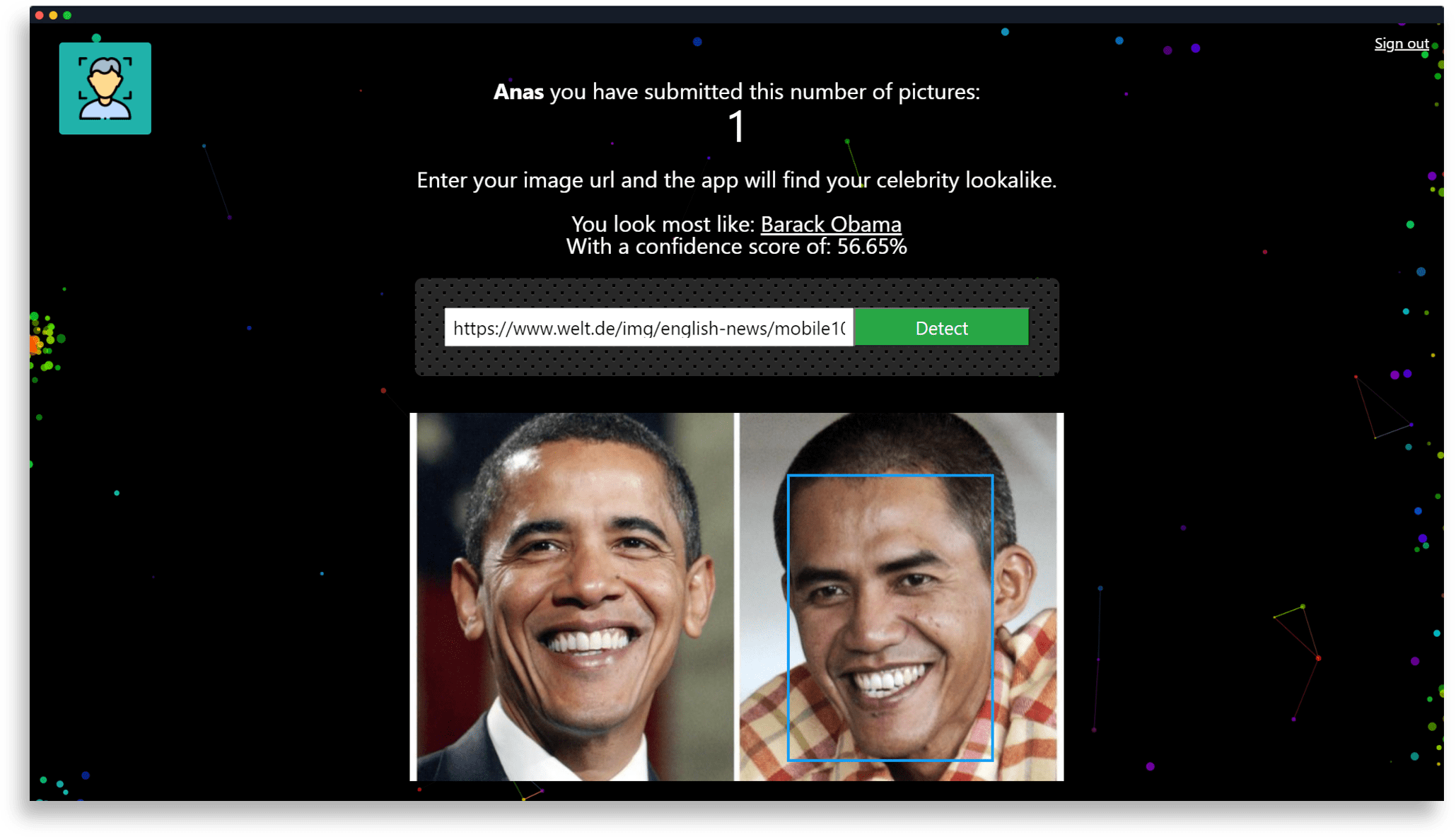 Celebrity Lookalike | Devpost