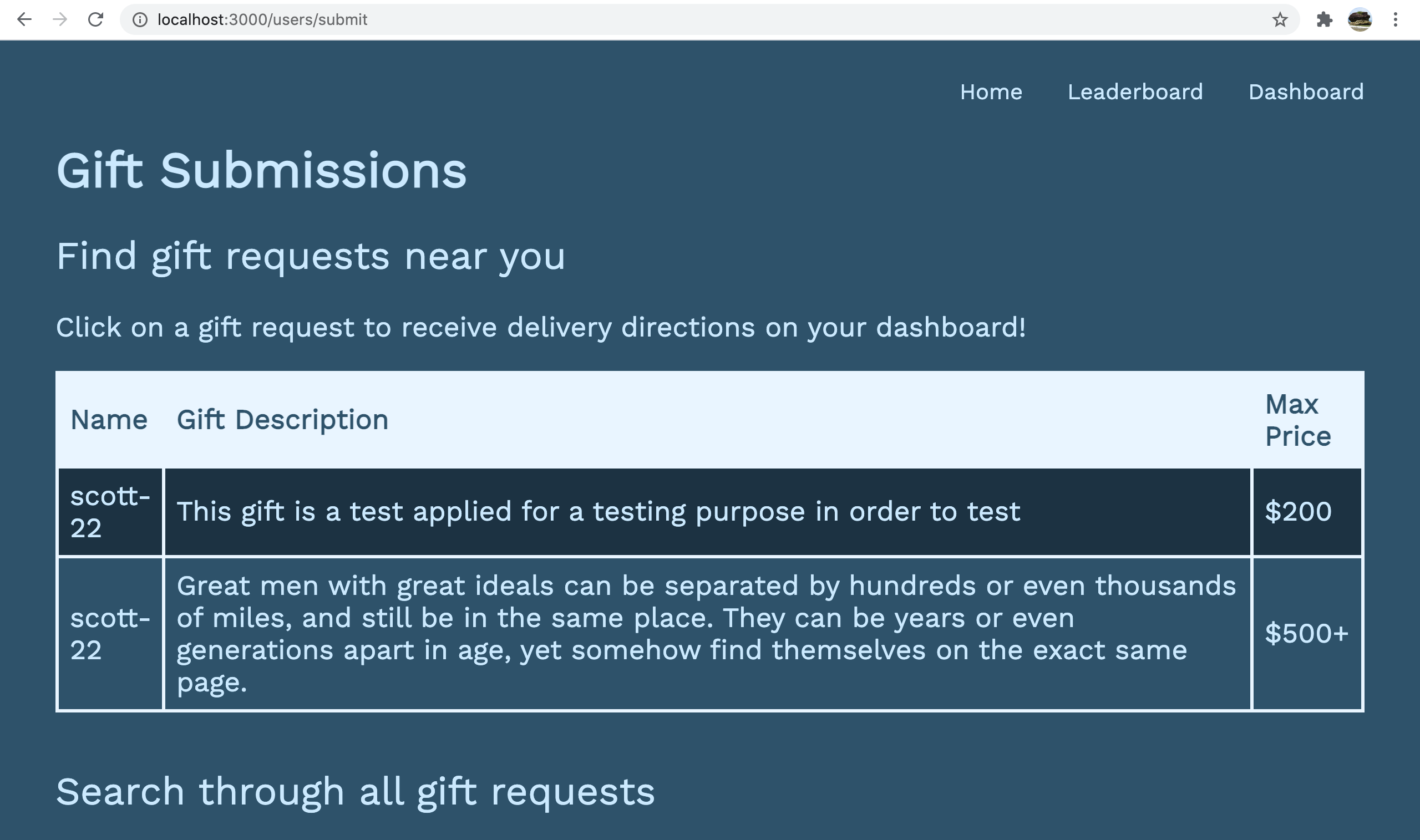 Neighbourhood Santa | Devpost