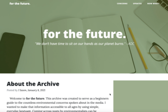 for the future. Archive | Devpost