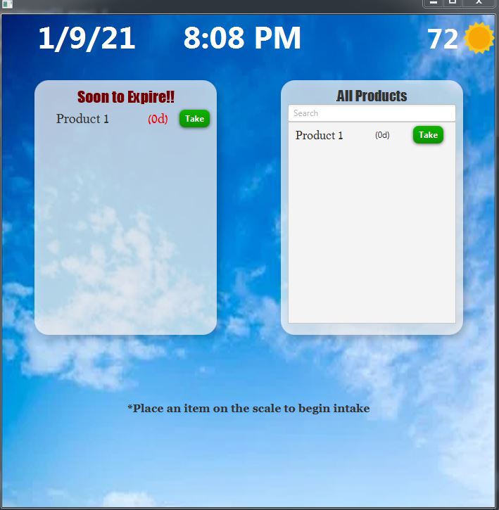 Advanced Fridge | Devpost