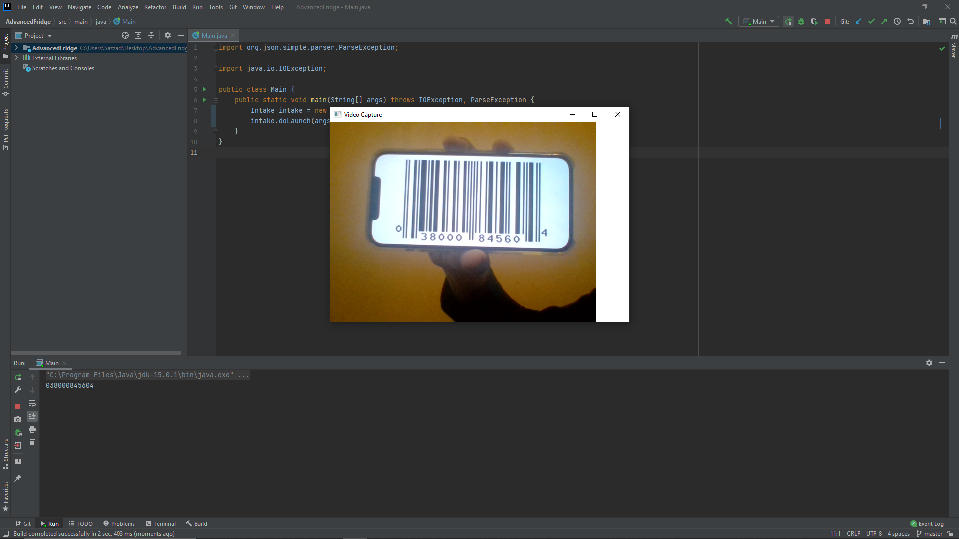 Advanced Fridge | Devpost