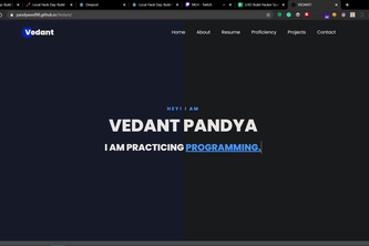 Personal Site With Github Pages Devpost