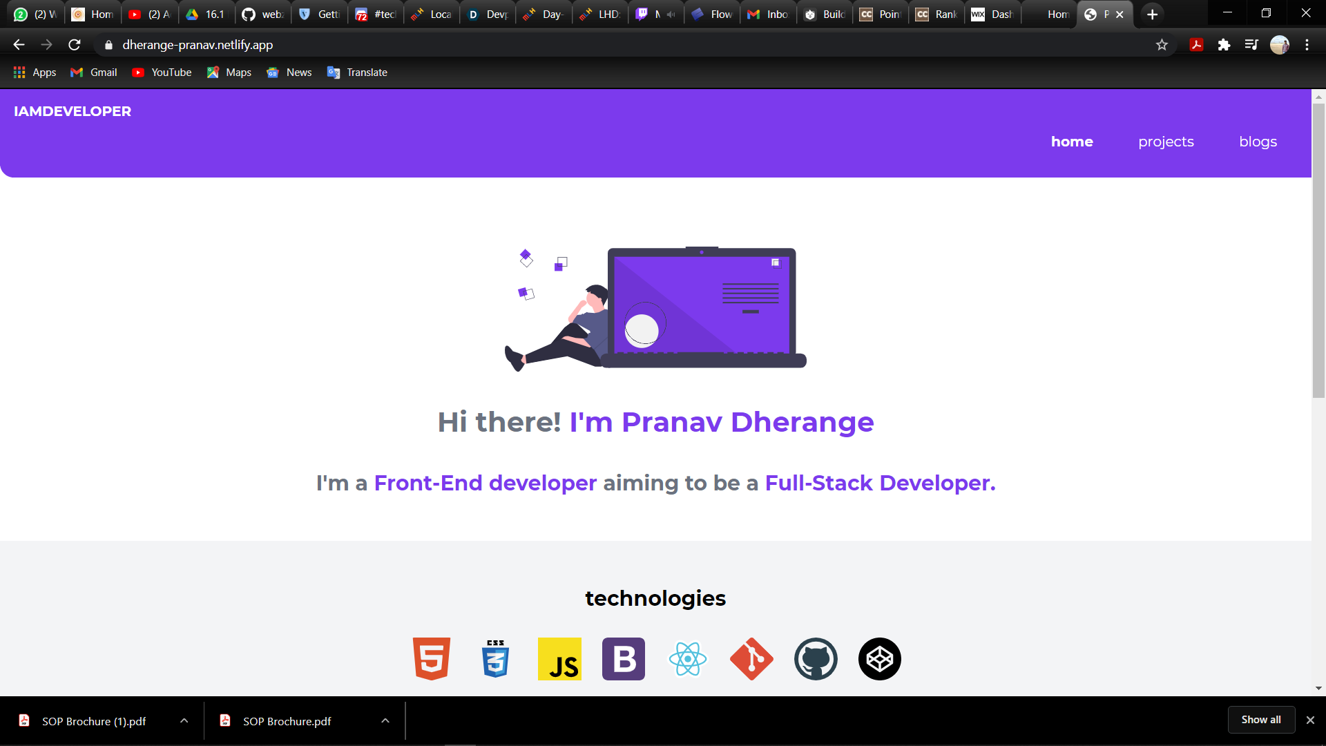 Portfolio-Website | Devpost