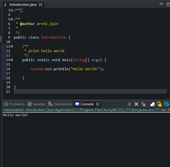 Hello World | Devpost
