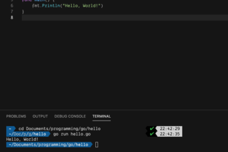Hello, world in a new language | Devpost