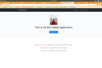 nodeJs project | Devpost
