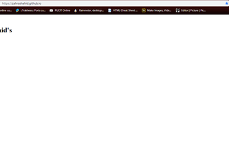 First GitHub Pages Website | Devpost