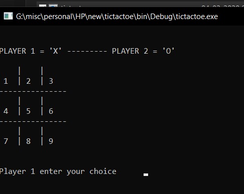 Tic Tac Toe in C++ | Devpost