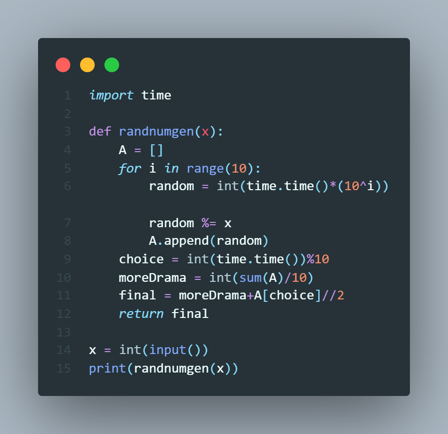 Random Number Generator | Devpost