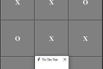 Tic-tac-toe game using python | Devpost
