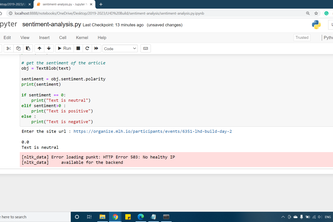 Simple Sentiment Analysis | Devpost