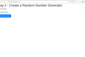 the random generator | Devpost