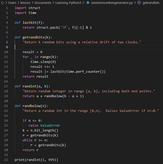 random number generator | Devpost
