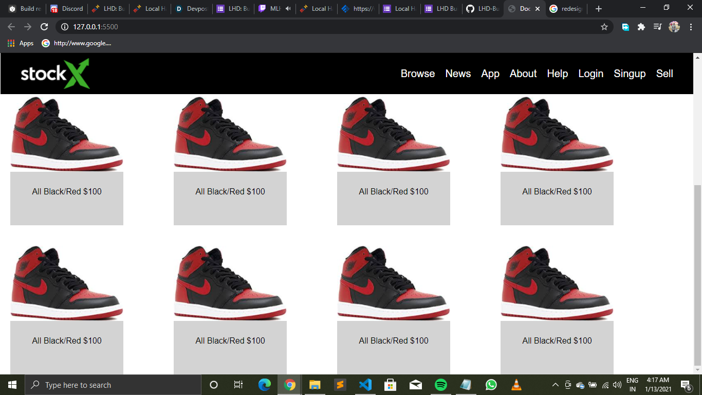 Website Redesigning | Devpost