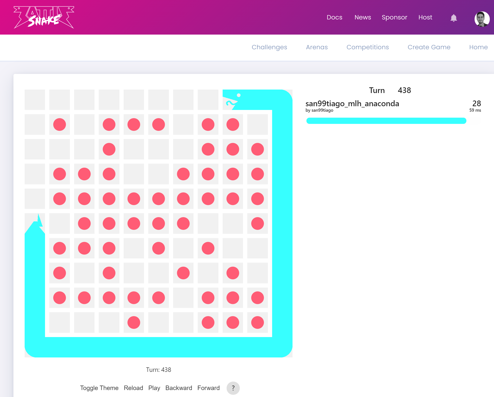 My First BattleSnake Warrior! | Devpost