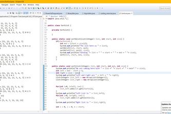 Recursive Sorting using MergeSort | Devpost
